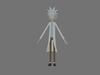 Rick Sanchez 3D model rigged | CGTrader
