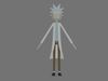 Rick Sanchez 3D model rigged | CGTrader