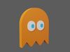 3D model Pacman Ghost Clyde VR / AR / low-poly | CGTrader