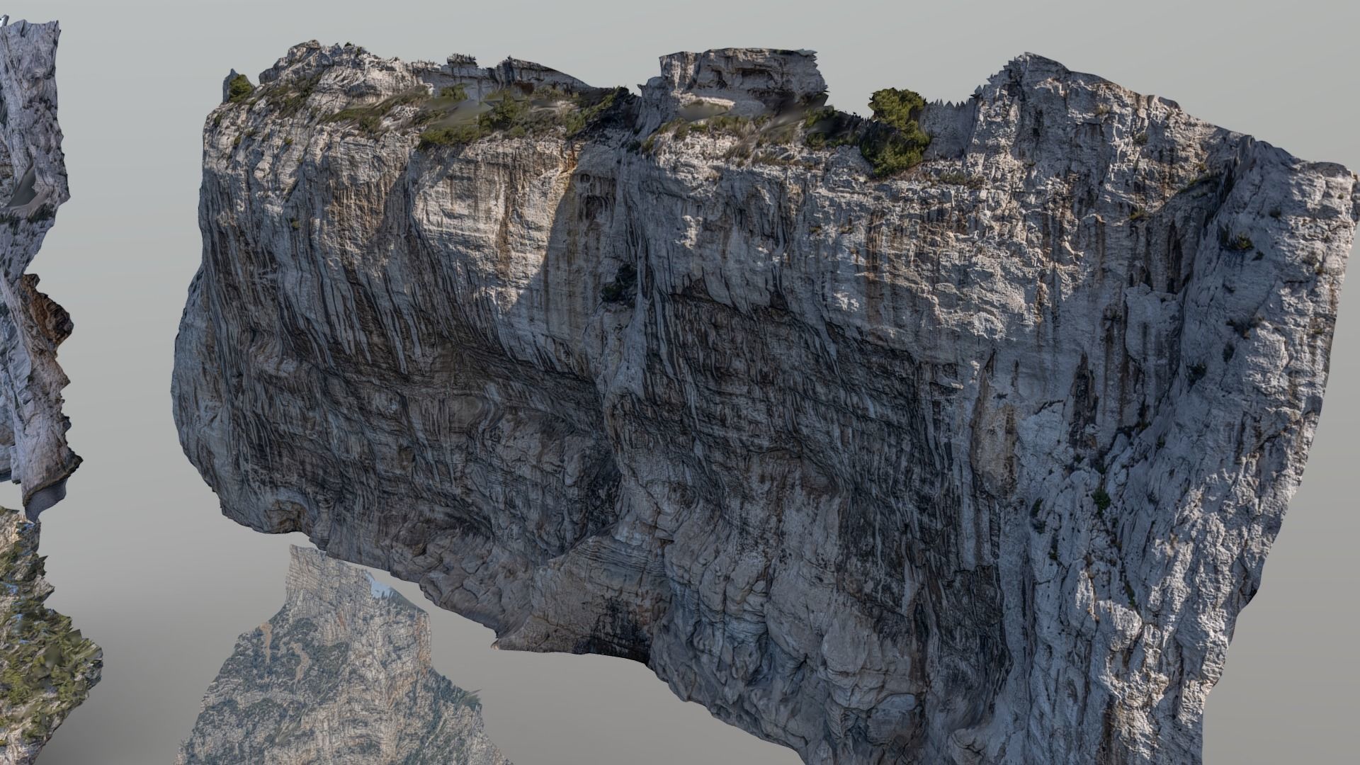 Collection of 5 cliffs - photogrammetry 3D model | CGTrader