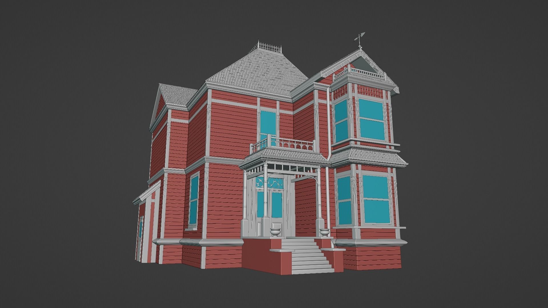 High poly house free 3D model | CGTrader