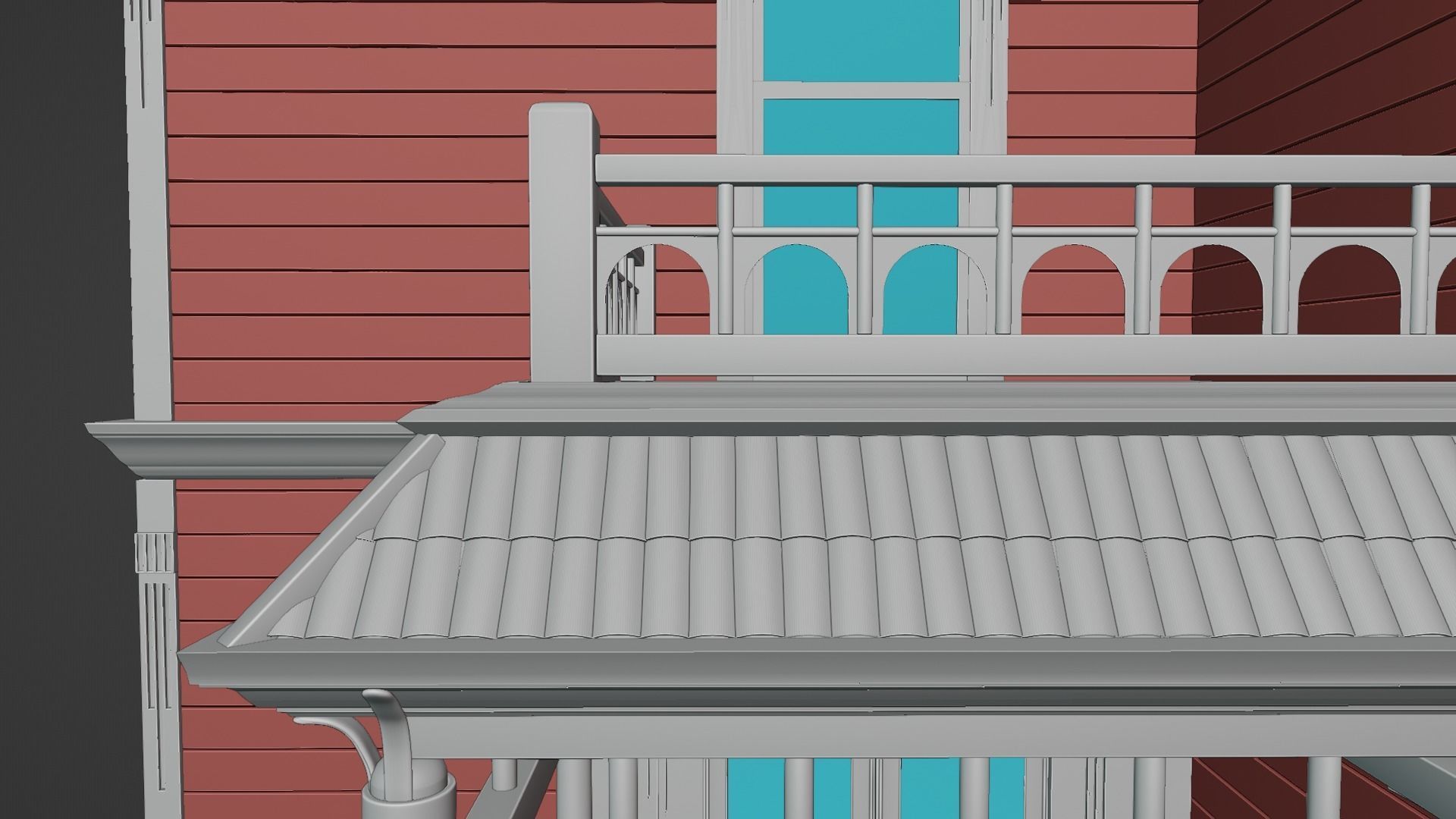 High poly house free 3D model | CGTrader