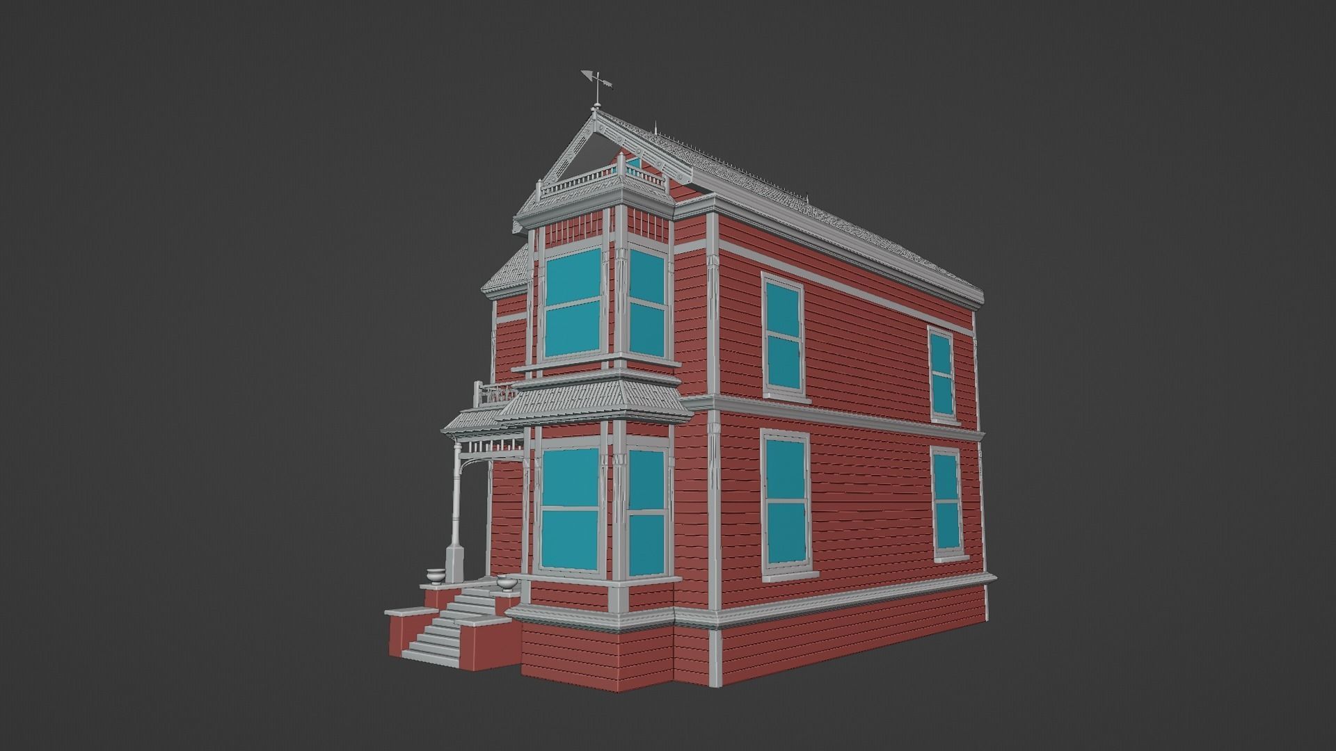 High poly house free 3D model | CGTrader