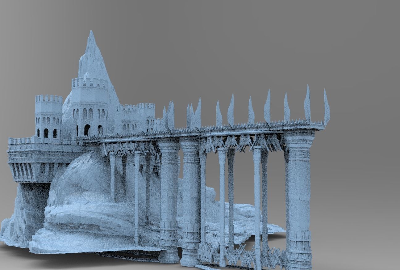 Persian Fort Ruin 3 3D model | CGTrader