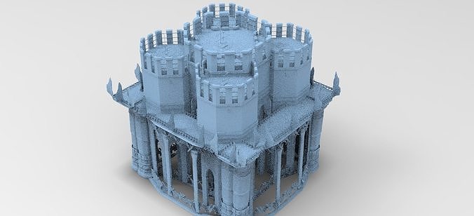 Persian Fort Ruin 4 3D model | CGTrader
