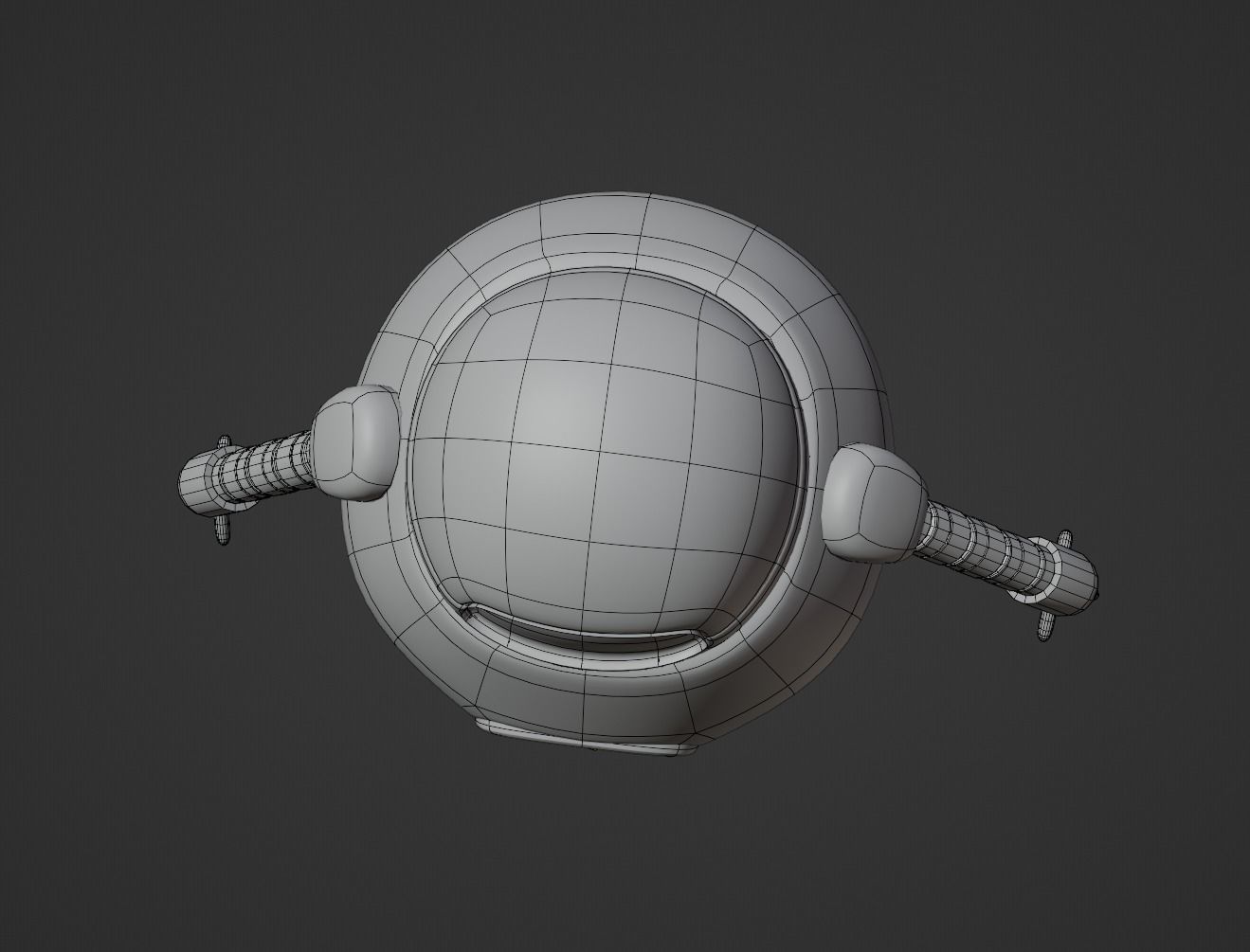 Floating Robot 3D model rigged | CGTrader