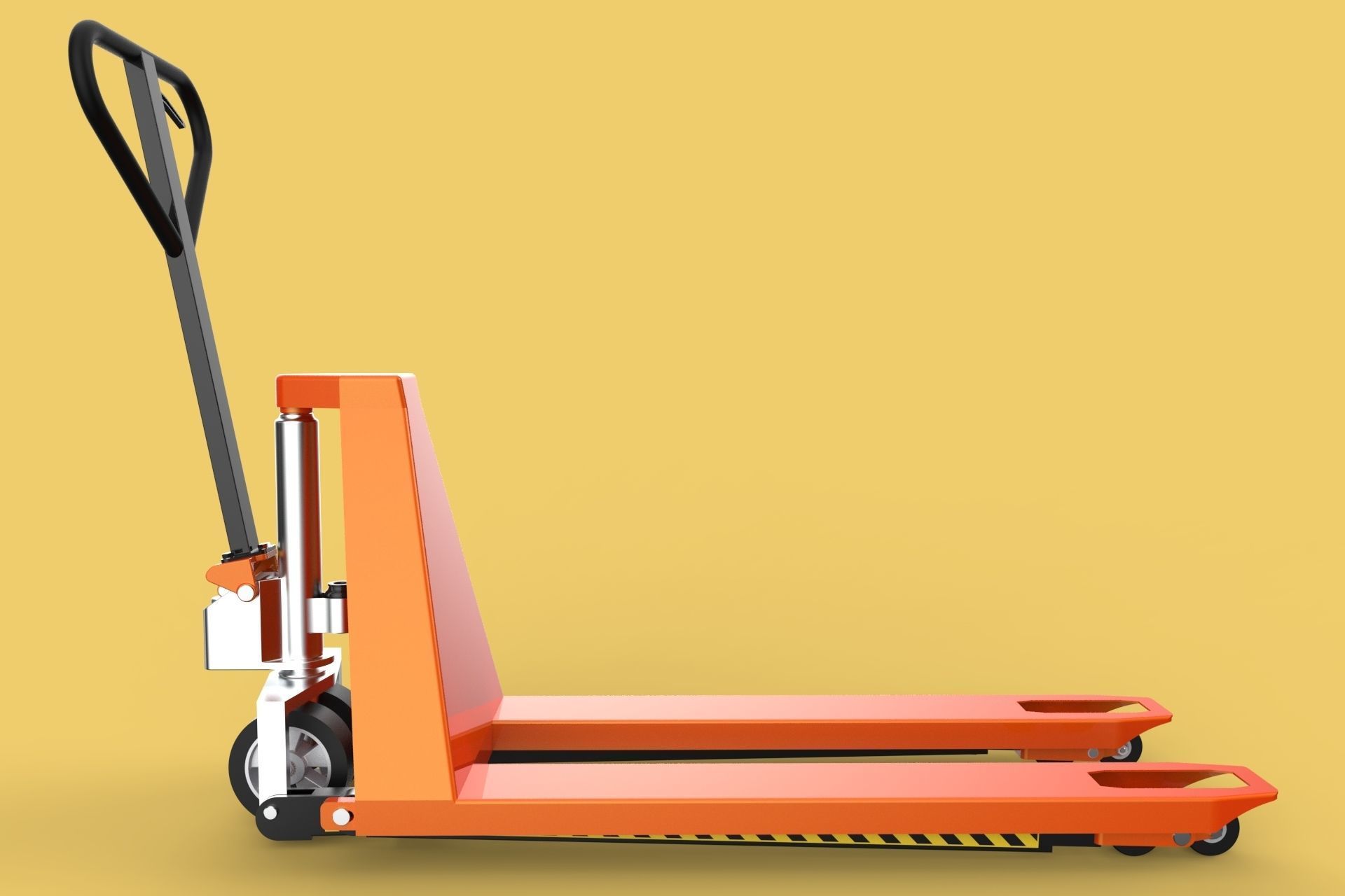 HAND PALLET TRUCK JACK PUMP JIGGER FORKLIFT 3D model | CGTrader