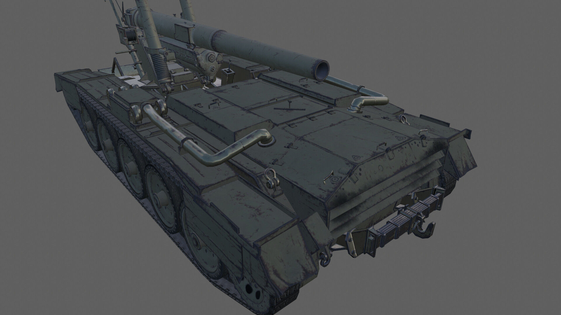 3D model GB29 Crusader 5inch VR / AR / low-poly | CGTrader