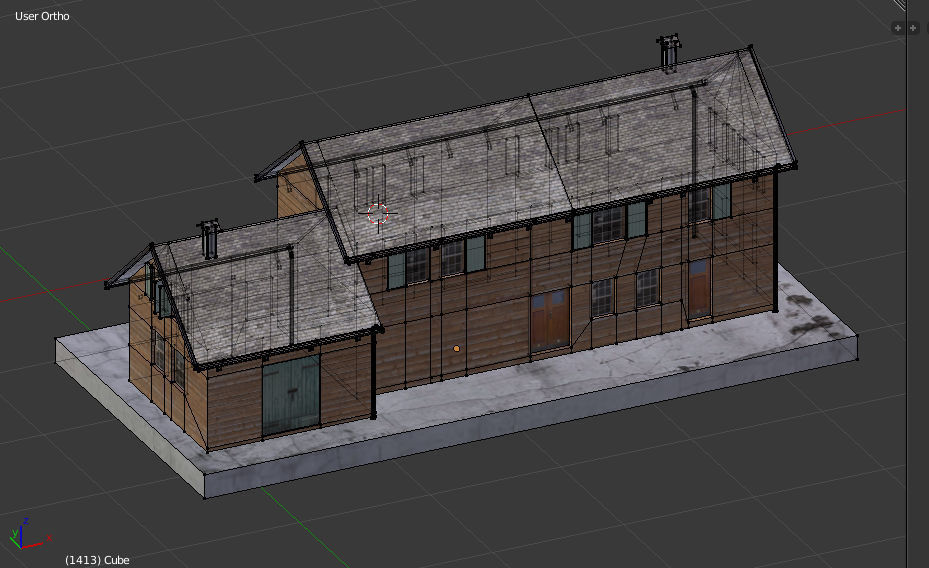 3D model Swiss rural railway station VR / AR / low-poly | CGTrader