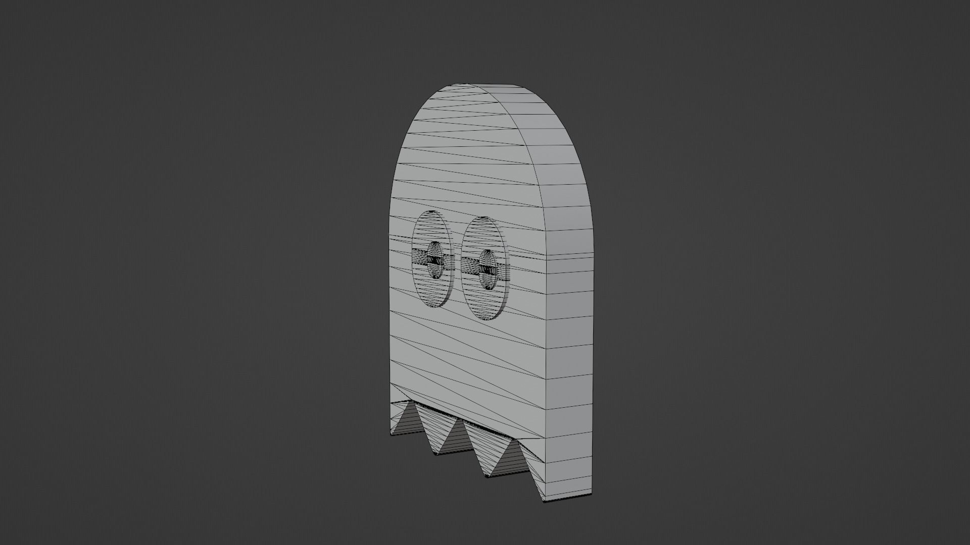 3D model Pacman Ghost Blinky VR / AR / low-poly | CGTrader