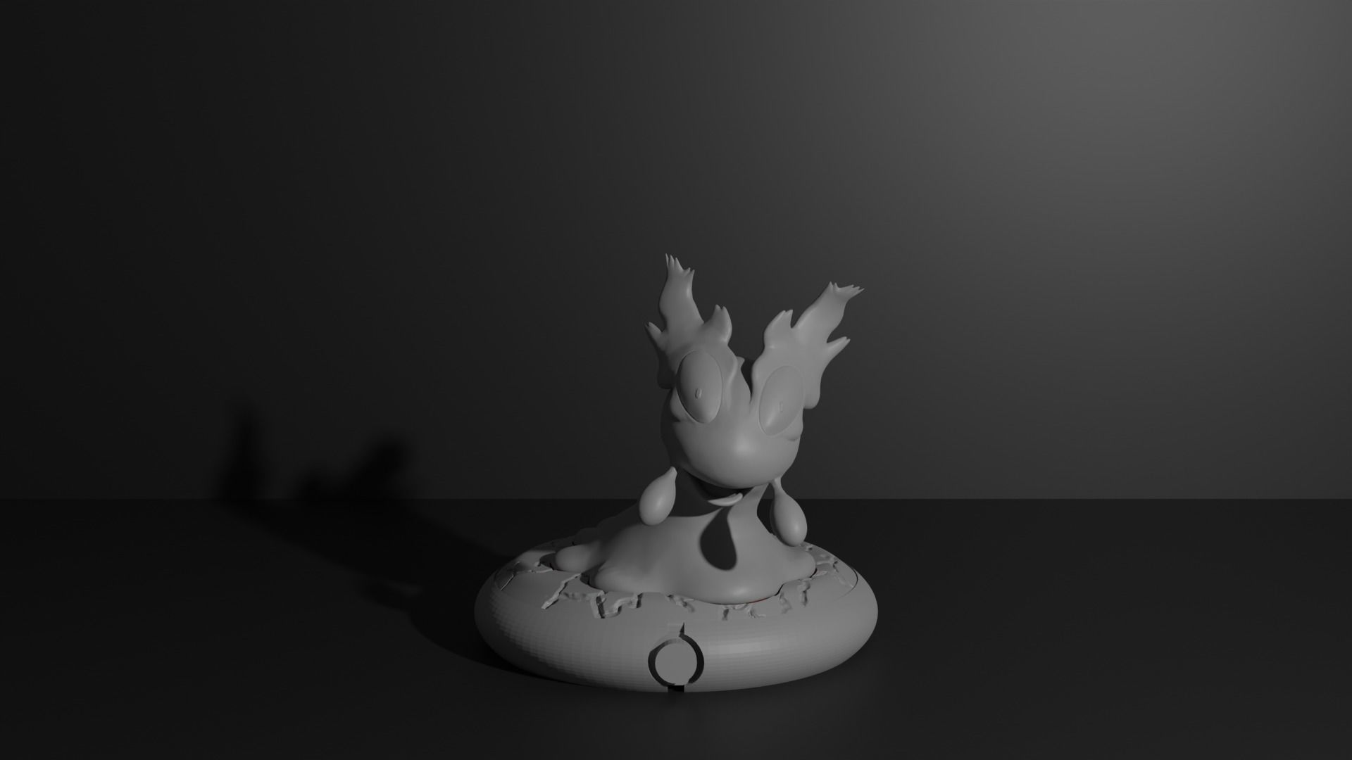 Slugma and Magcargo 3D print model 3D model 3D printable | CGTrader
