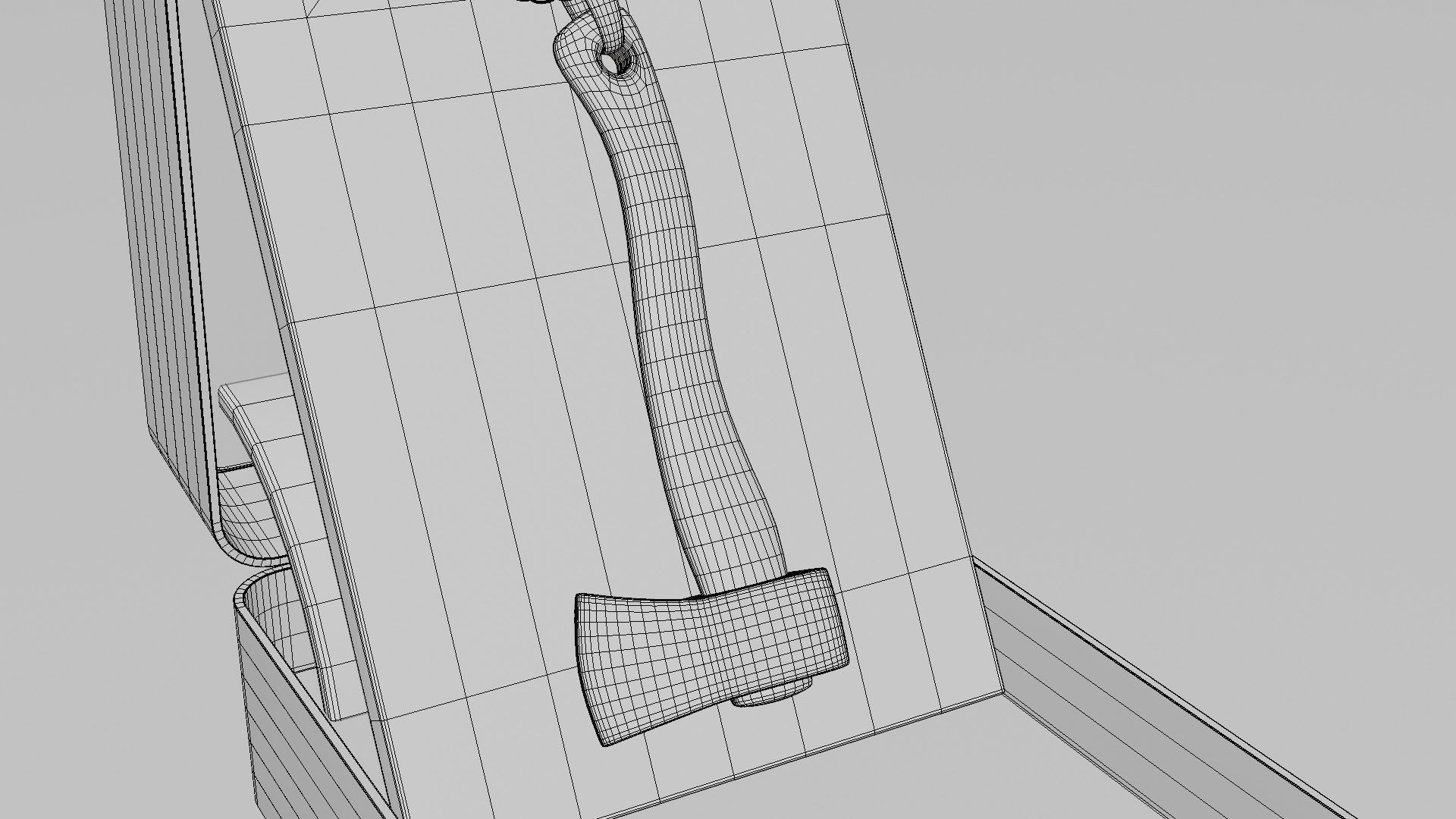 3D model Hatchet Necklace Jewelry VR / AR / low-poly | CGTrader