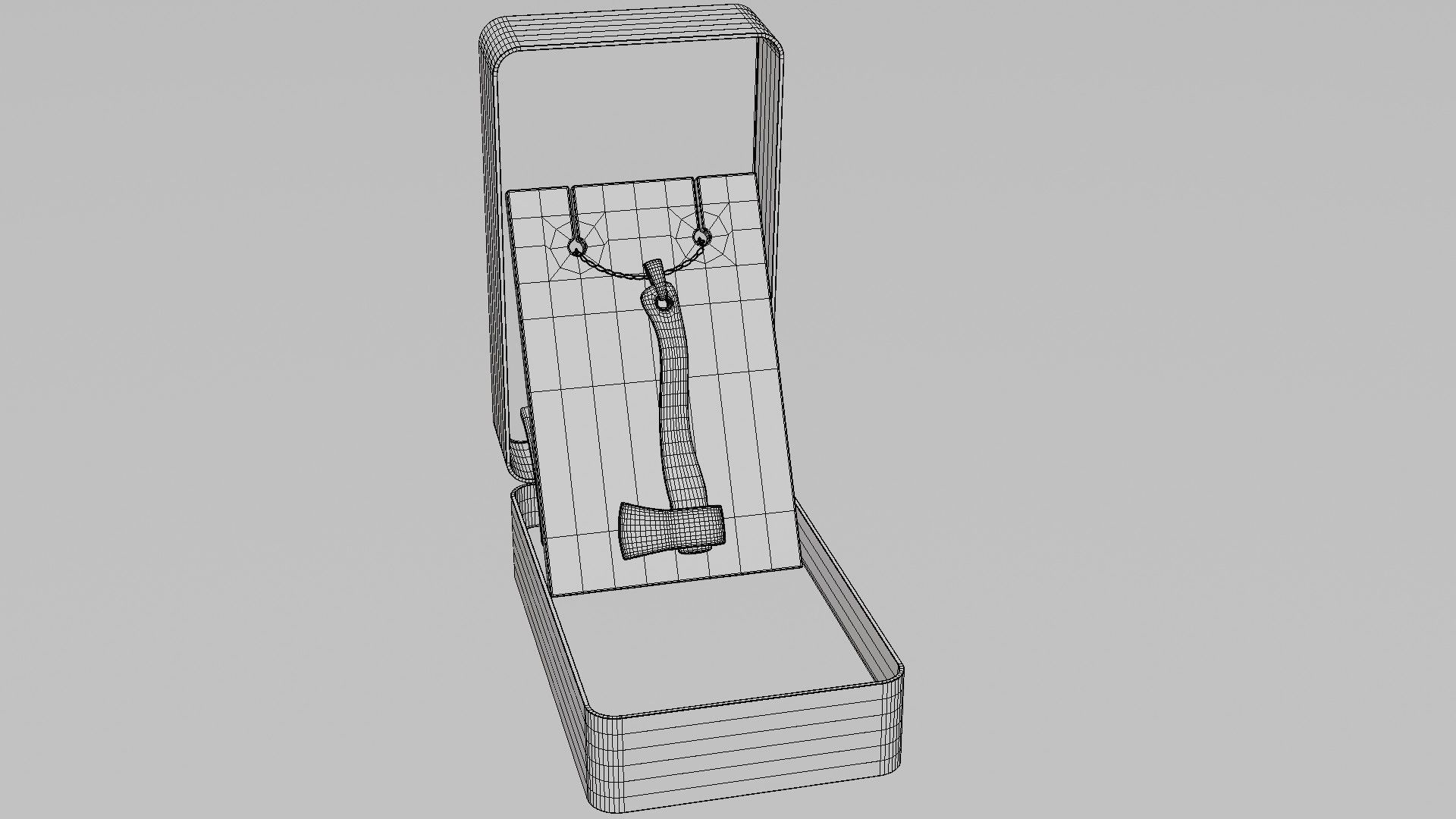 3D model Hatchet Necklace Jewelry VR / AR / low-poly | CGTrader