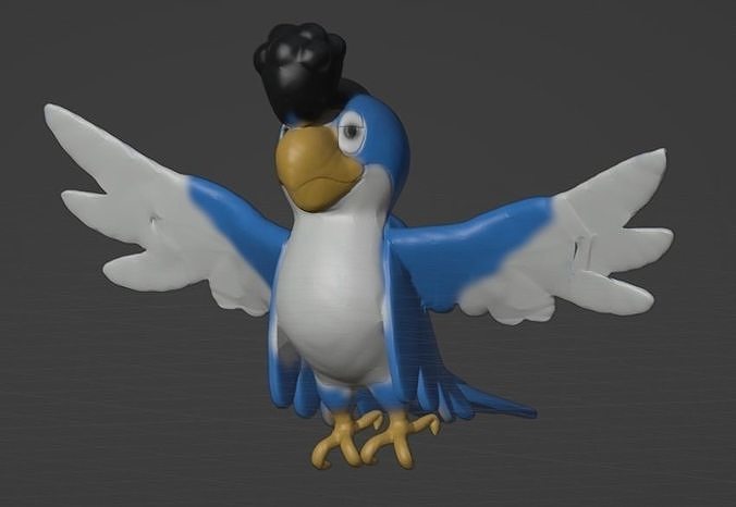 Squawkabilly 3D model 3D printable | CGTrader