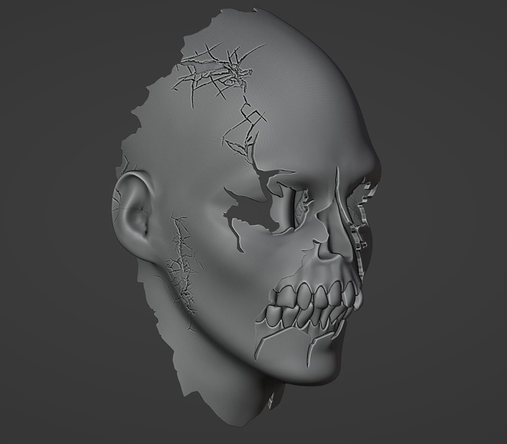 The Psycho mask from Until Dawn 3D model 3D printable | CGTrader