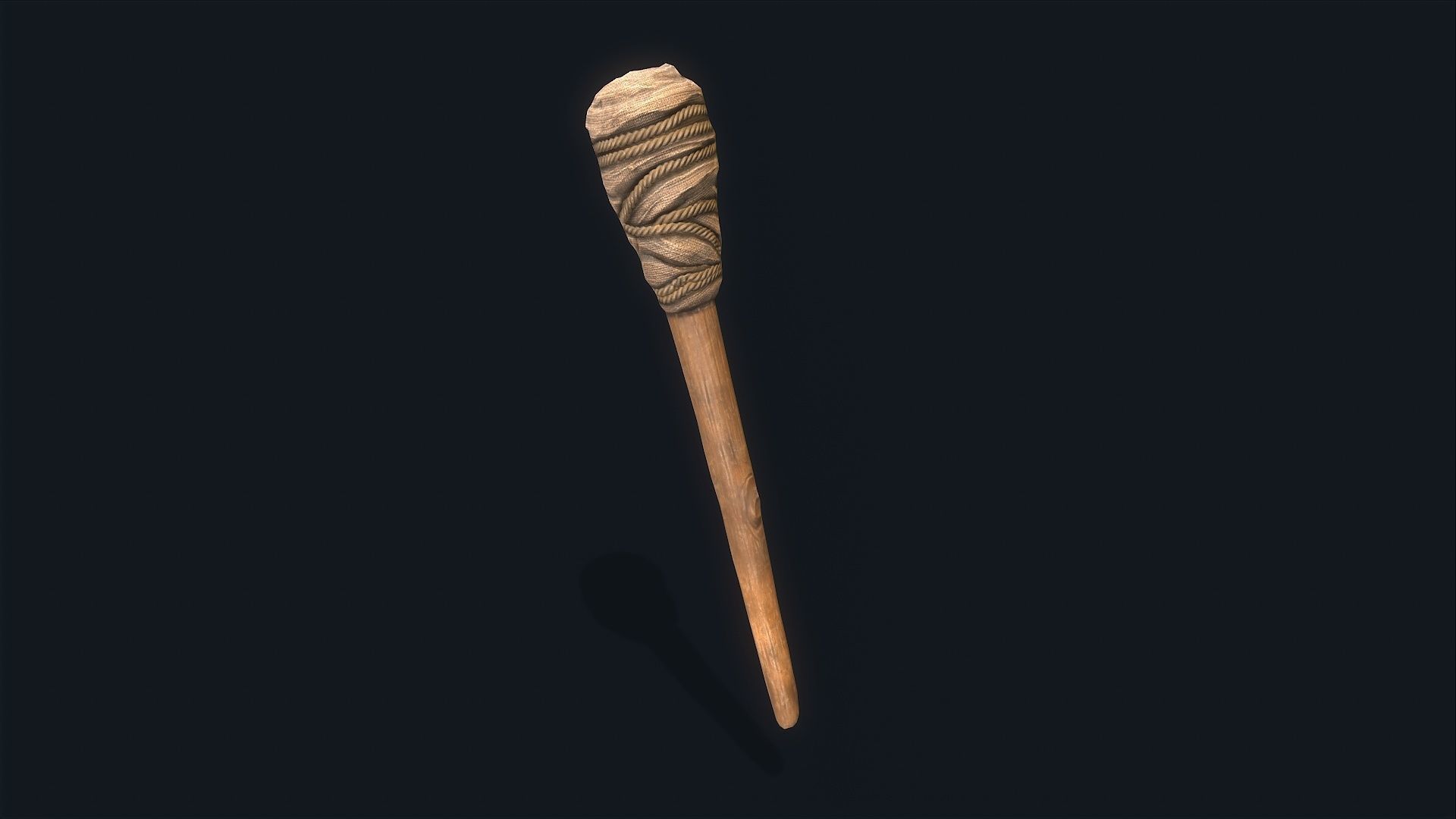 3D model Torch Wood VR / AR / low-poly | CGTrader