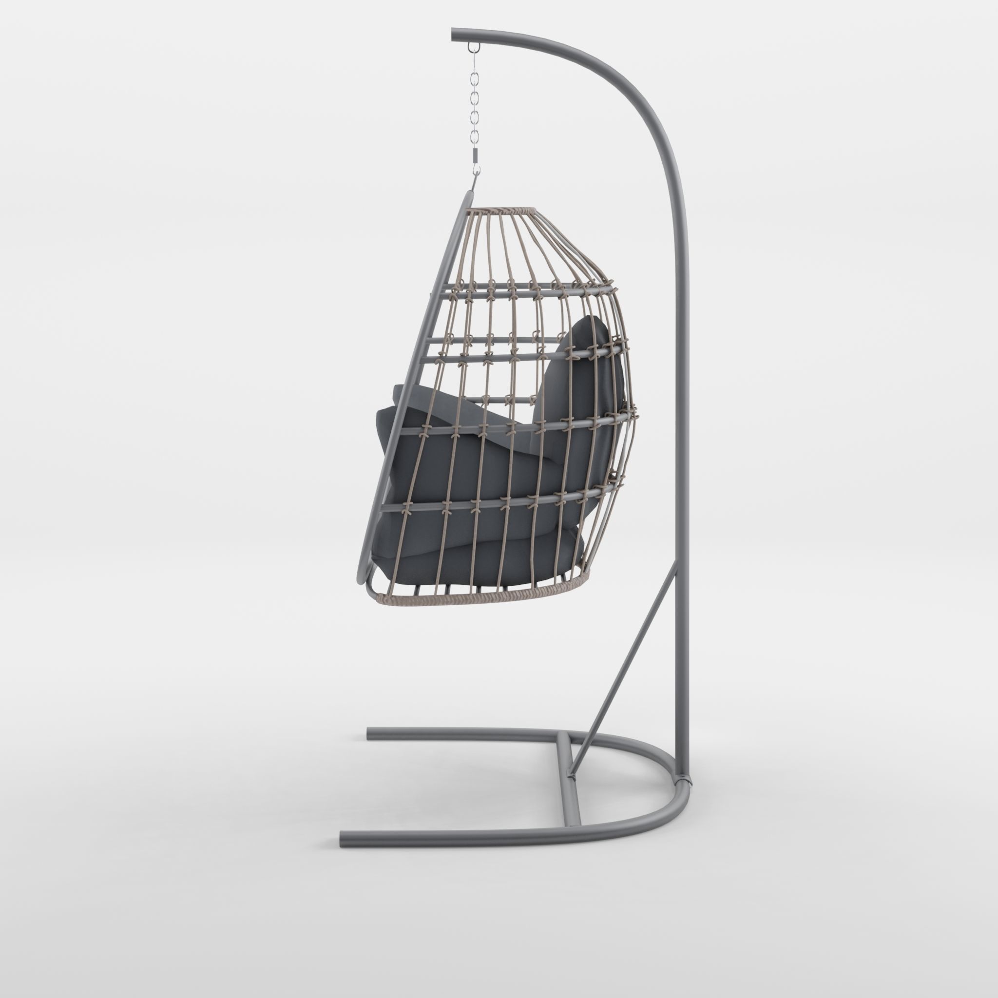 3D model Orlando Hanging Chair 3D Model VR / AR / low-poly | CGTrader