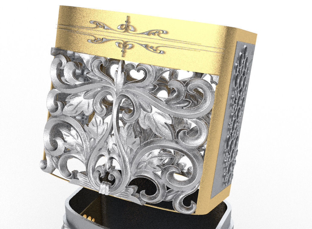 Exclusive packaging box 3D model | CGTrader