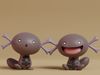 Pokemon - Paldean Wooper and Clodsire with 2 poses 3D model 3D ...