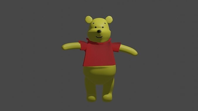 Winnie the Pooh 3D model | CGTrader