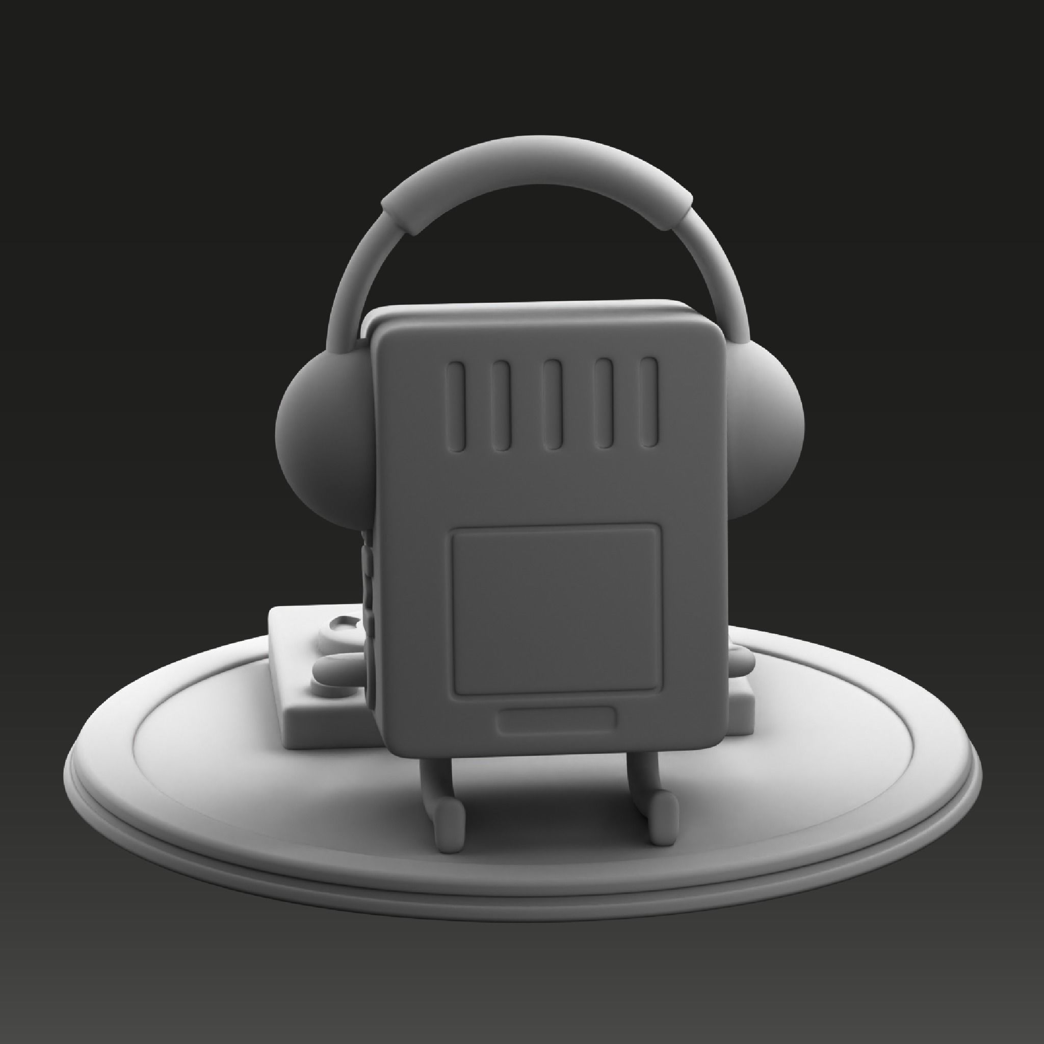 Bmo DJ 3D model 3D printable | CGTrader
