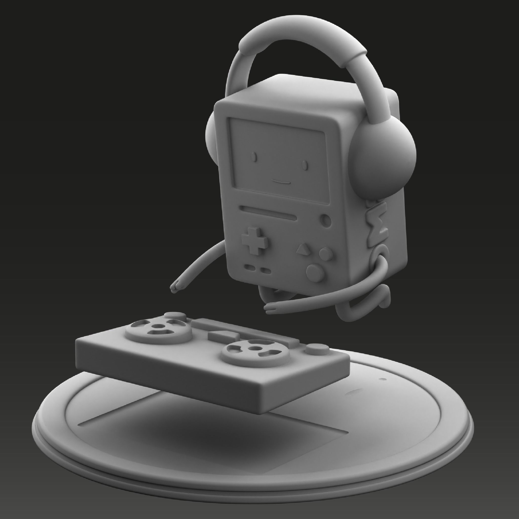 Bmo DJ 3D model 3D printable | CGTrader