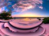 Skybox Romantic Pink beach 3D model | CGTrader