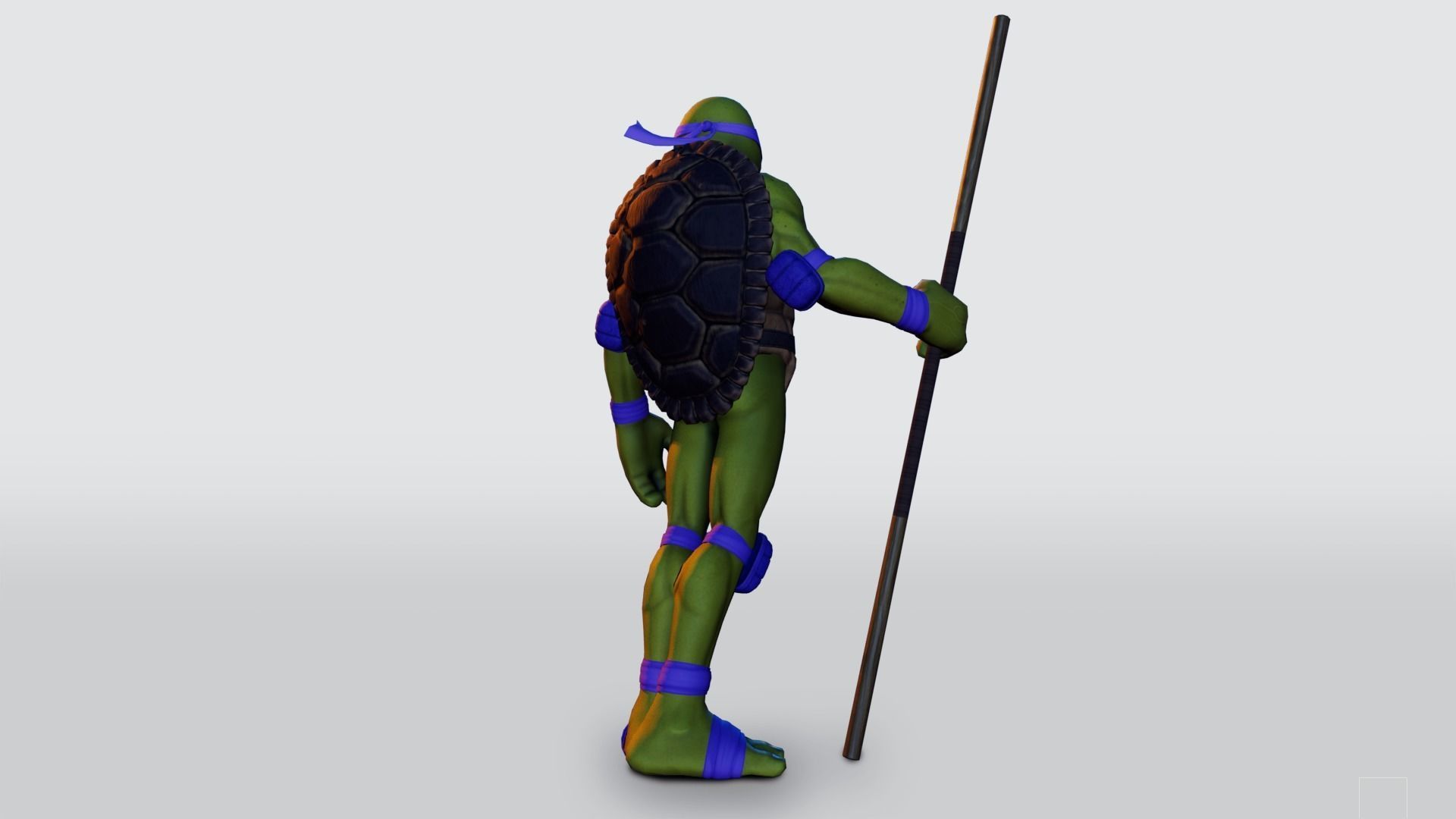 3D model Donatello Ninja Turtle VR / AR / low-poly | CGTrader