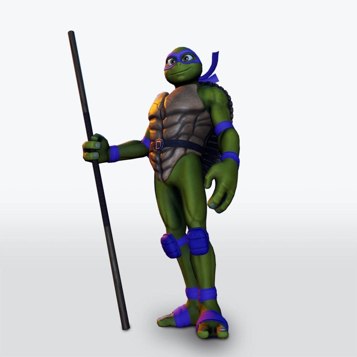 3D model Donatello Ninja Turtle VR / AR / low-poly | CGTrader