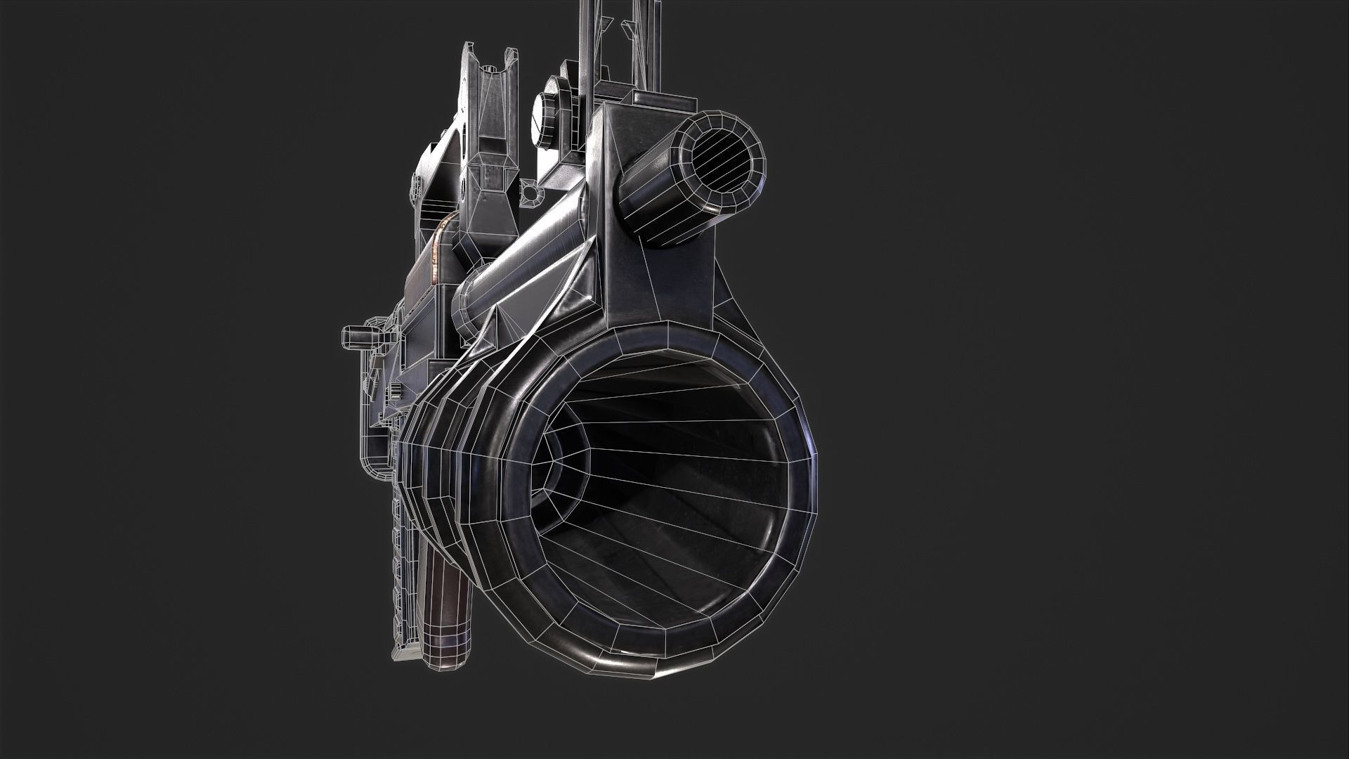 3D model OTs-14 Groza VR / AR / low-poly | CGTrader