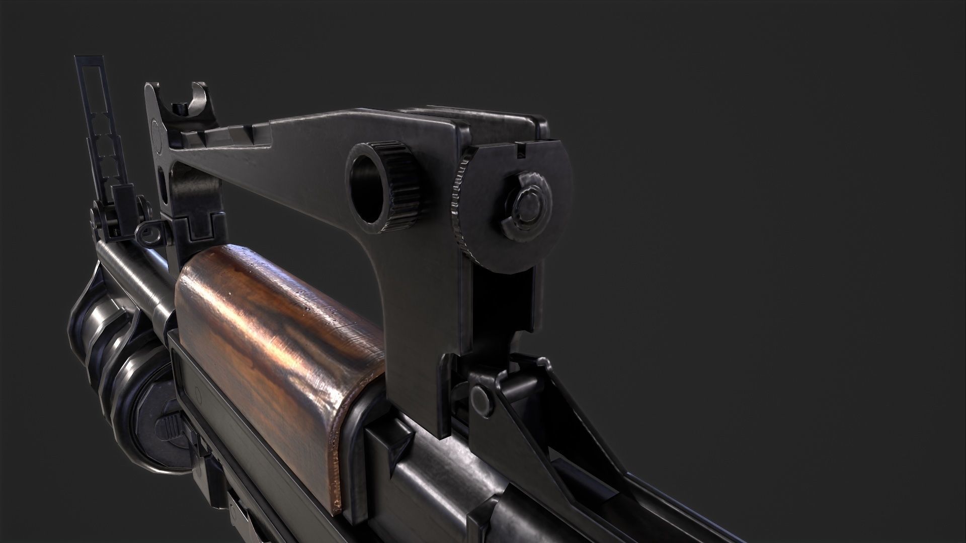 3D model OTs-14 Groza VR / AR / low-poly | CGTrader