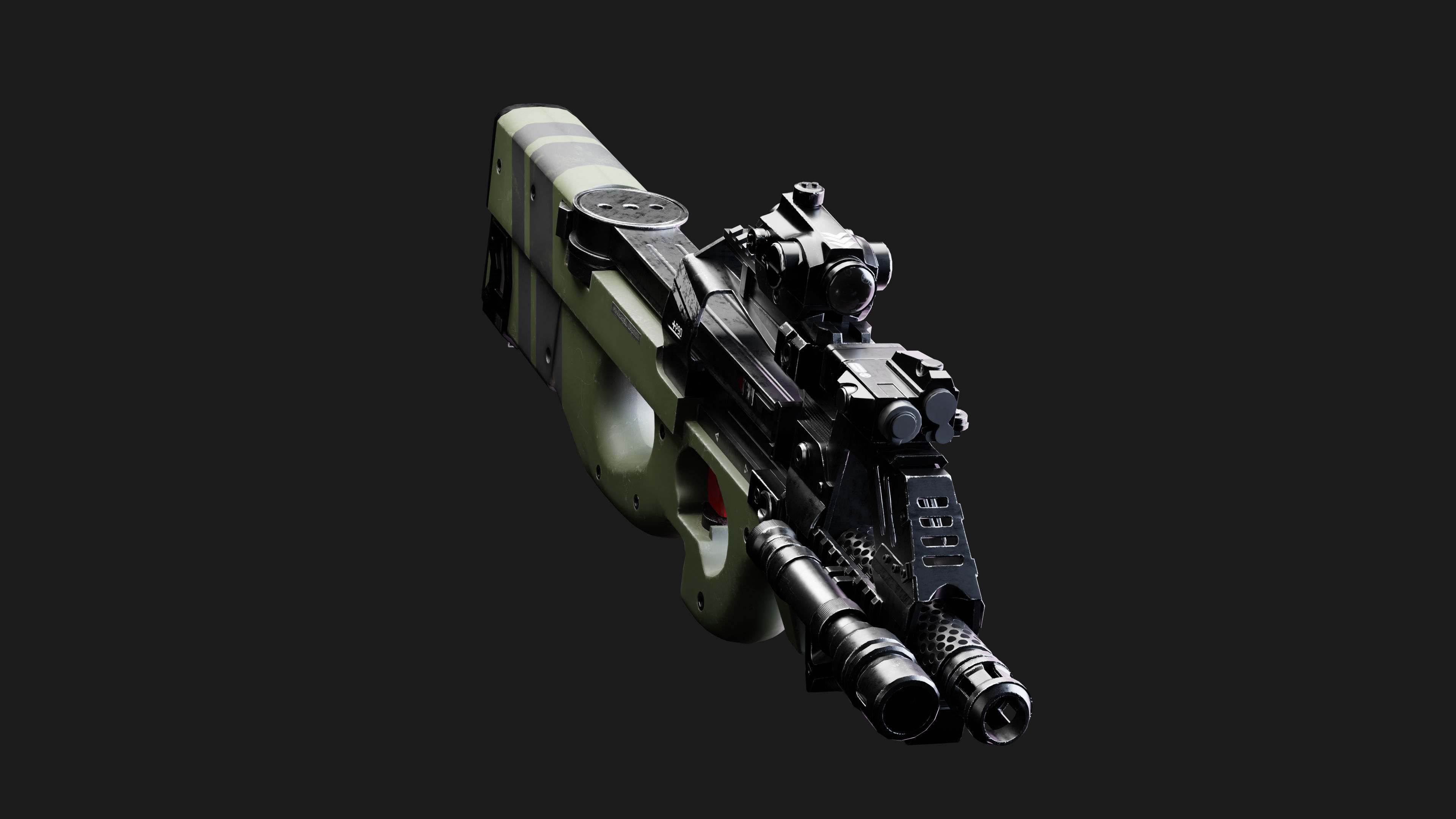 FN P90 Rifle 3D model | CGTrader