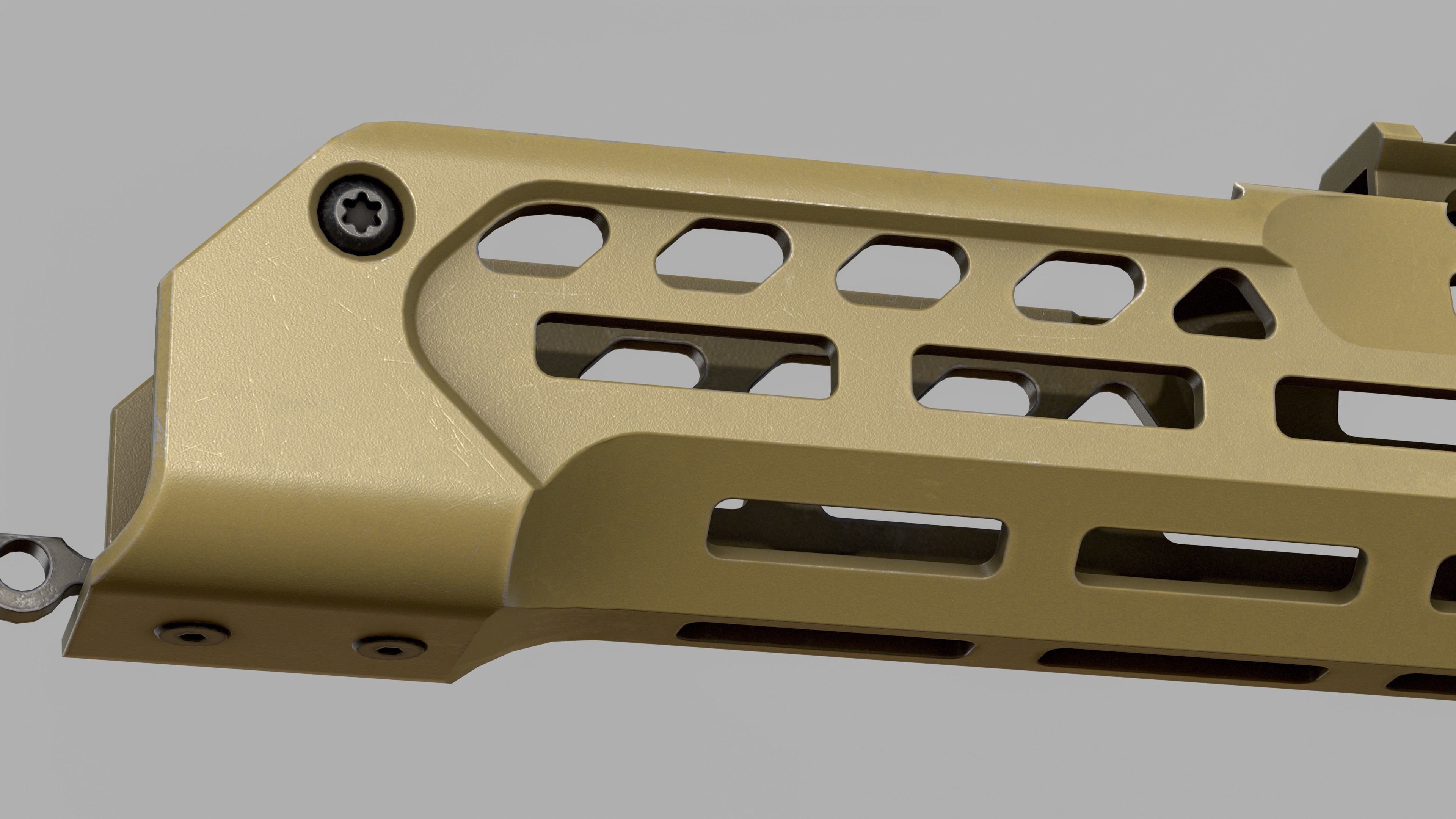 3D model MCX Spear LT - Replica - LOW POLY VR / AR / low-poly | CGTrader