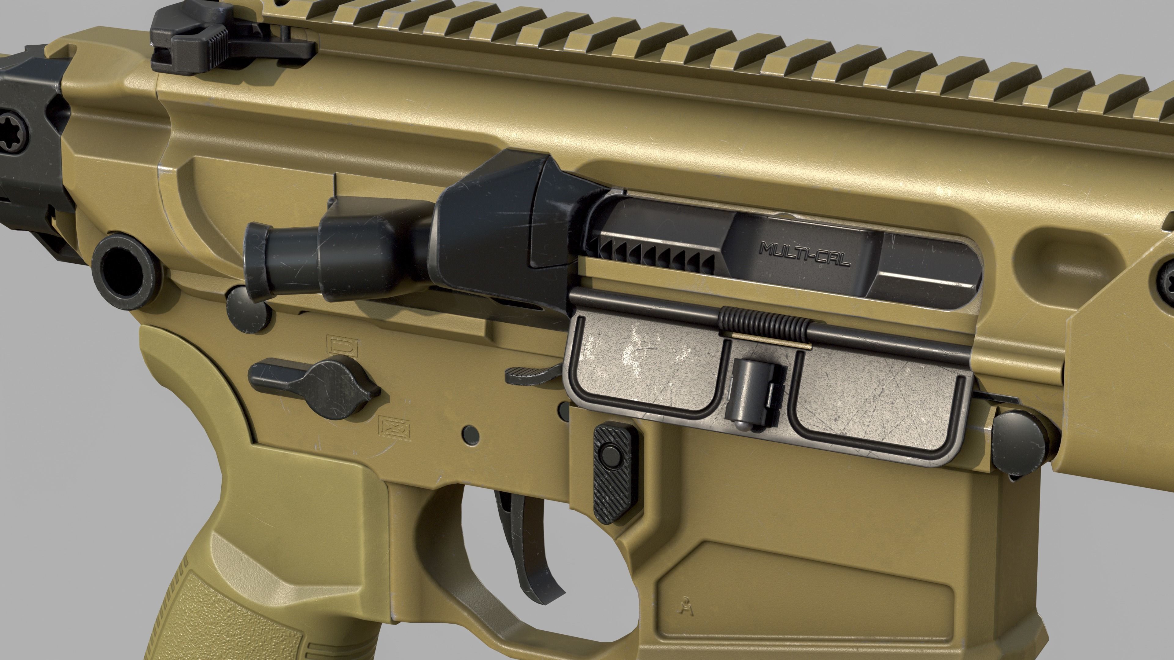 3D model MCX Spear LT - Replica - LOW POLY VR / AR / low-poly | CGTrader