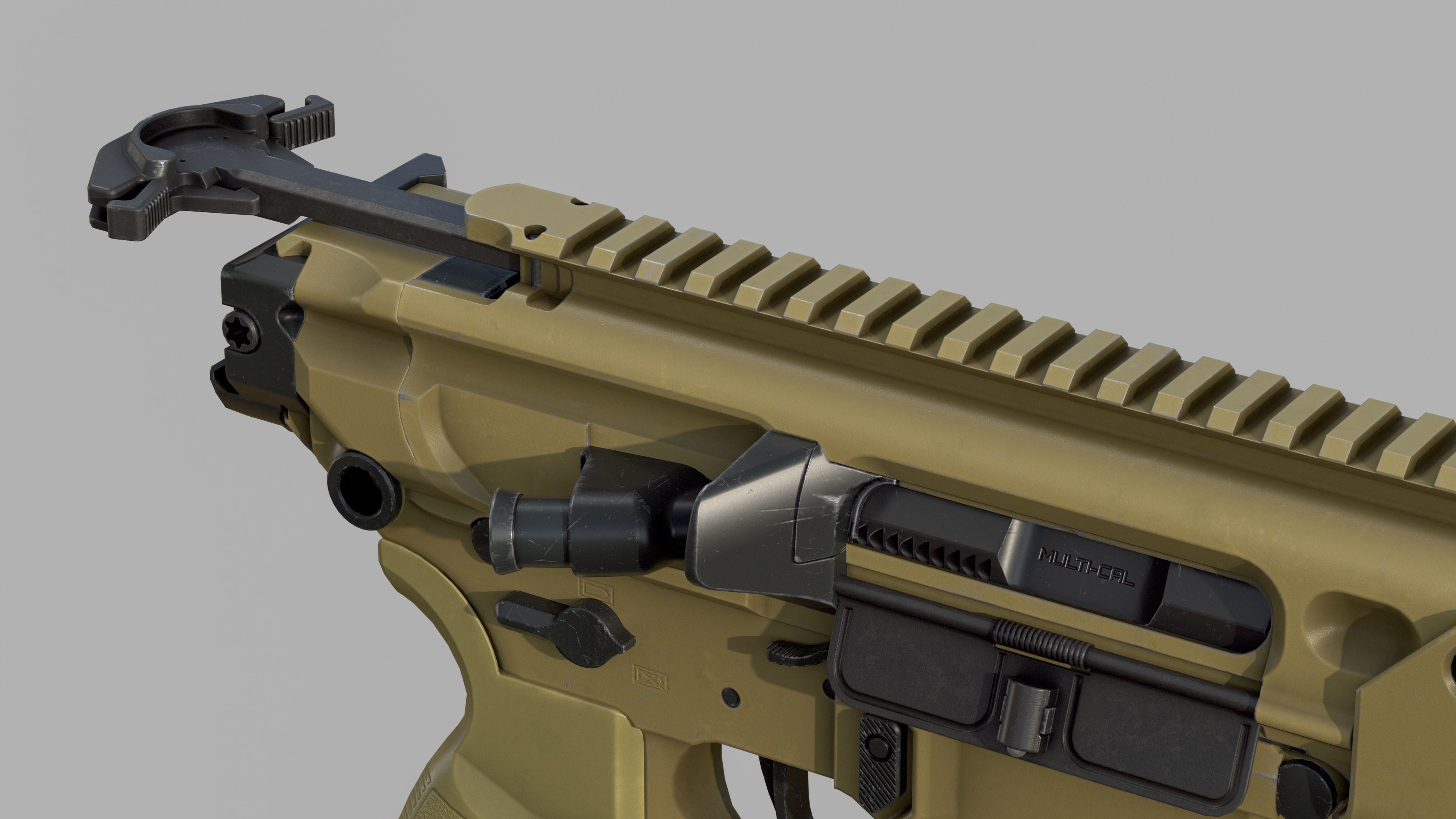 3D model MCX Spear LT - Replica - LOW POLY VR / AR / low-poly | CGTrader