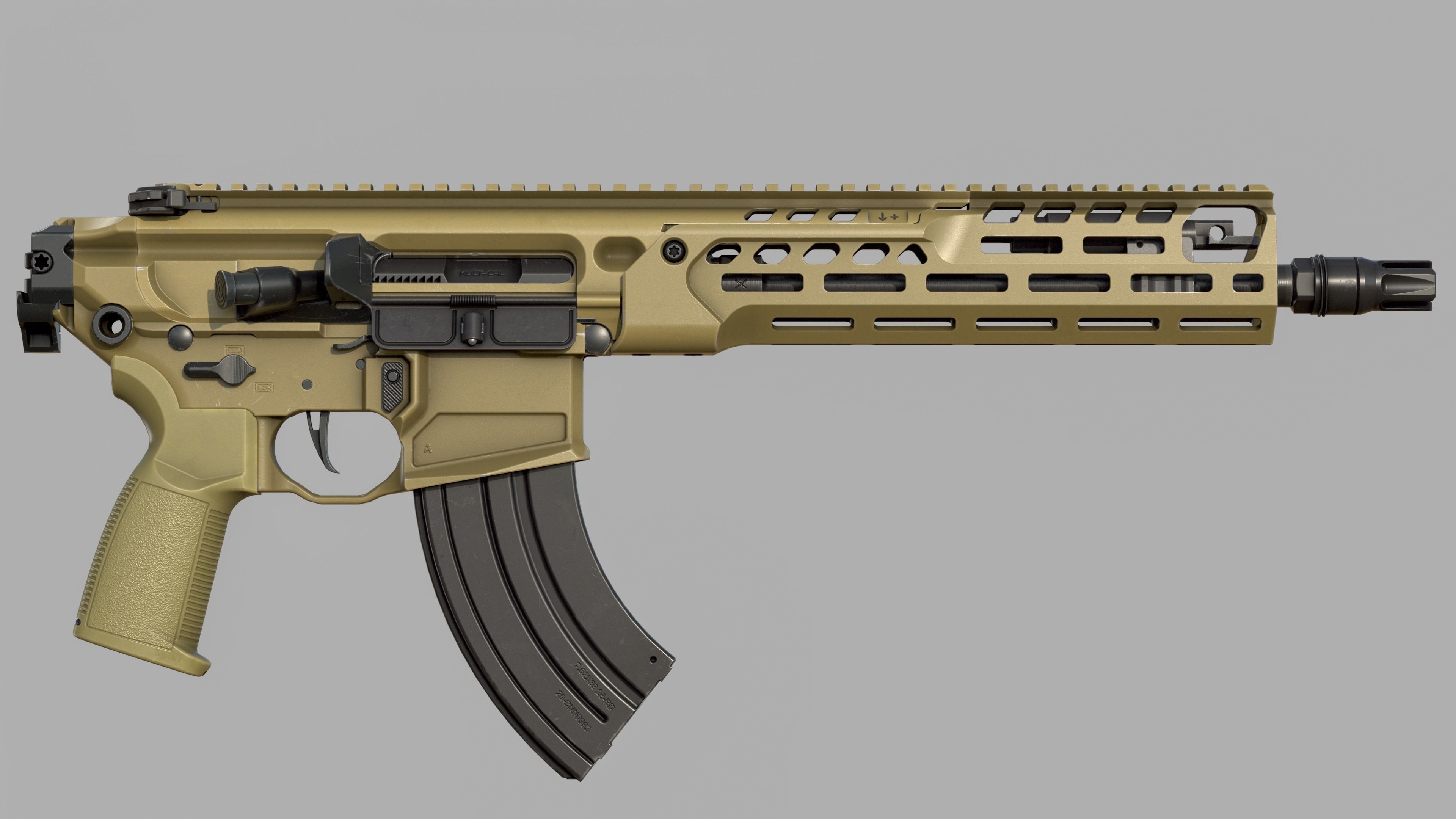 3D model MCX Spear LT - Replica - LOW POLY VR / AR / low-poly | CGTrader