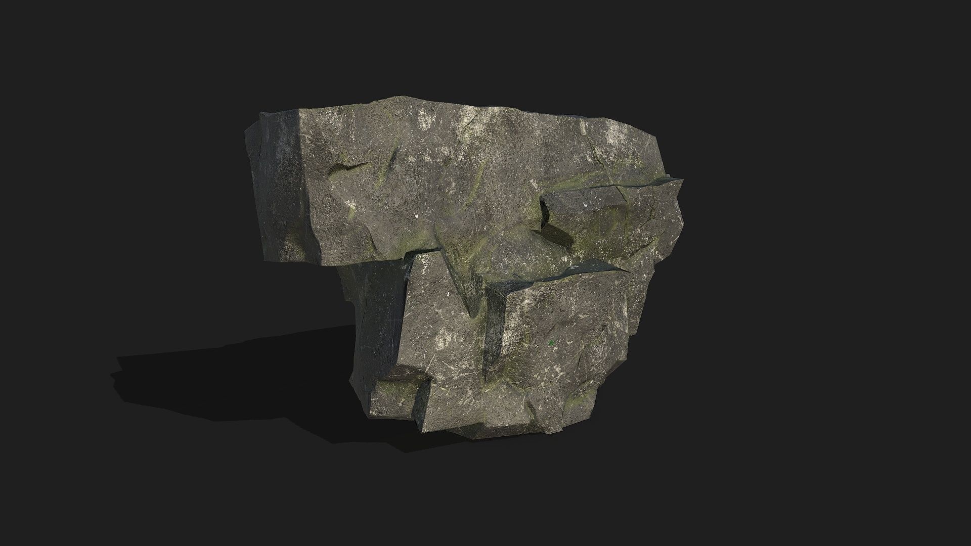 3D model cliff rocks - 3D Models PBR Pack 08 VR / AR / low-poly | CGTrader