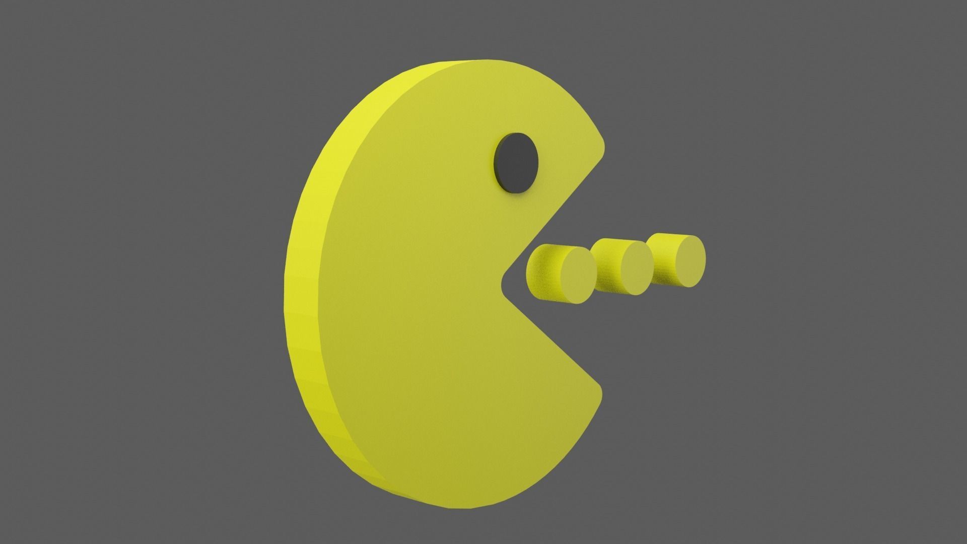 3D model Pacman VR / AR / low-poly | CGTrader