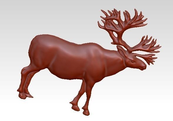 Venado heraldico 3D model | CGTrader