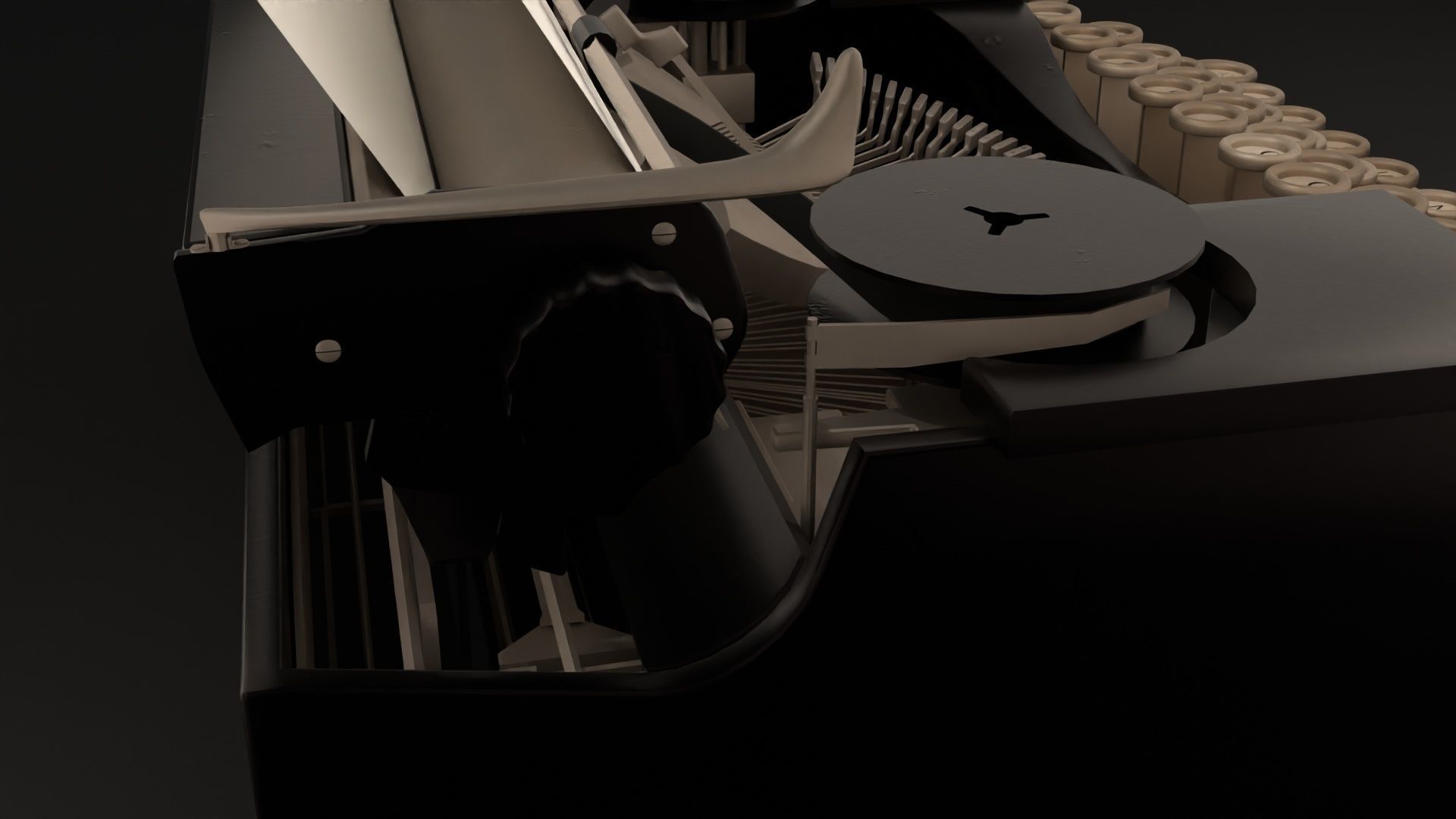 Typewriter animated to any text you type - geometry nodes 3D model ...