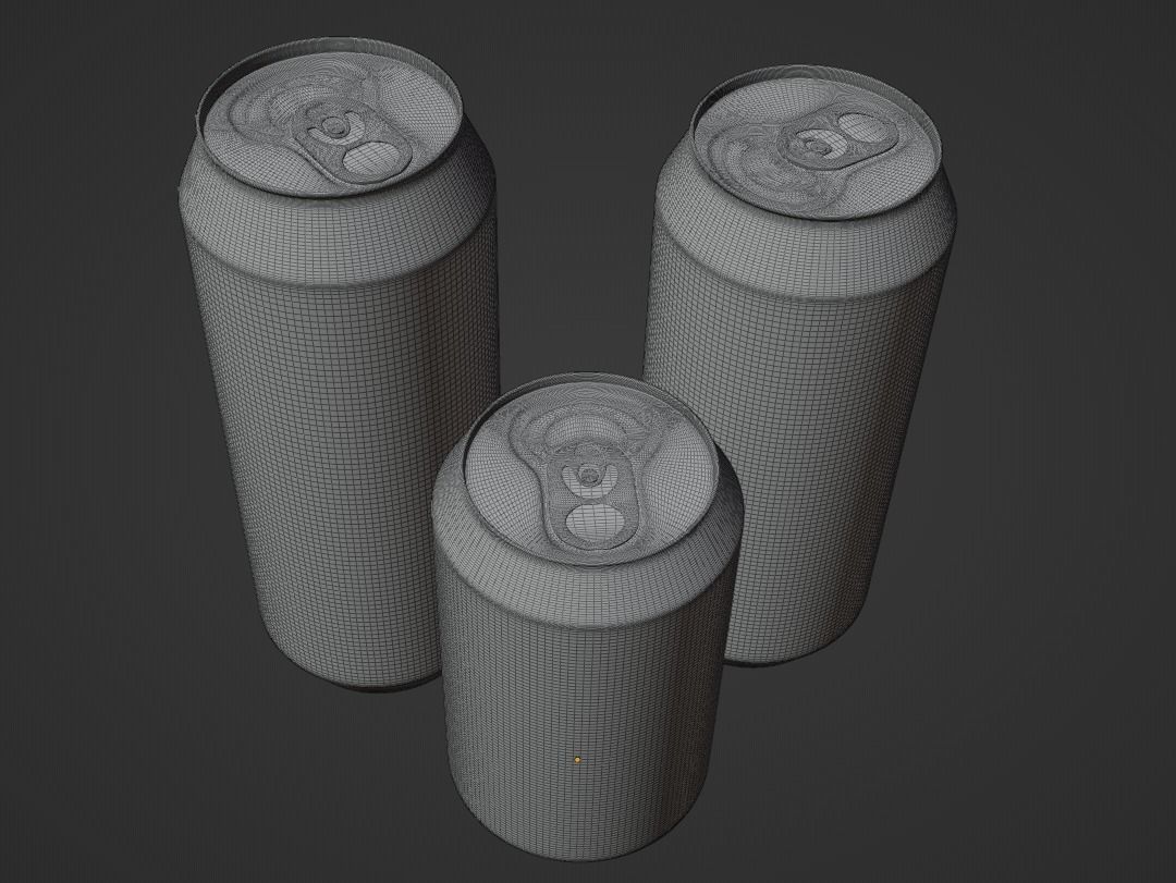 Soda can - 5 sizes 3D model | CGTrader