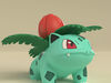 Pokemon ivysaur 3D model 3D printable | CGTrader
