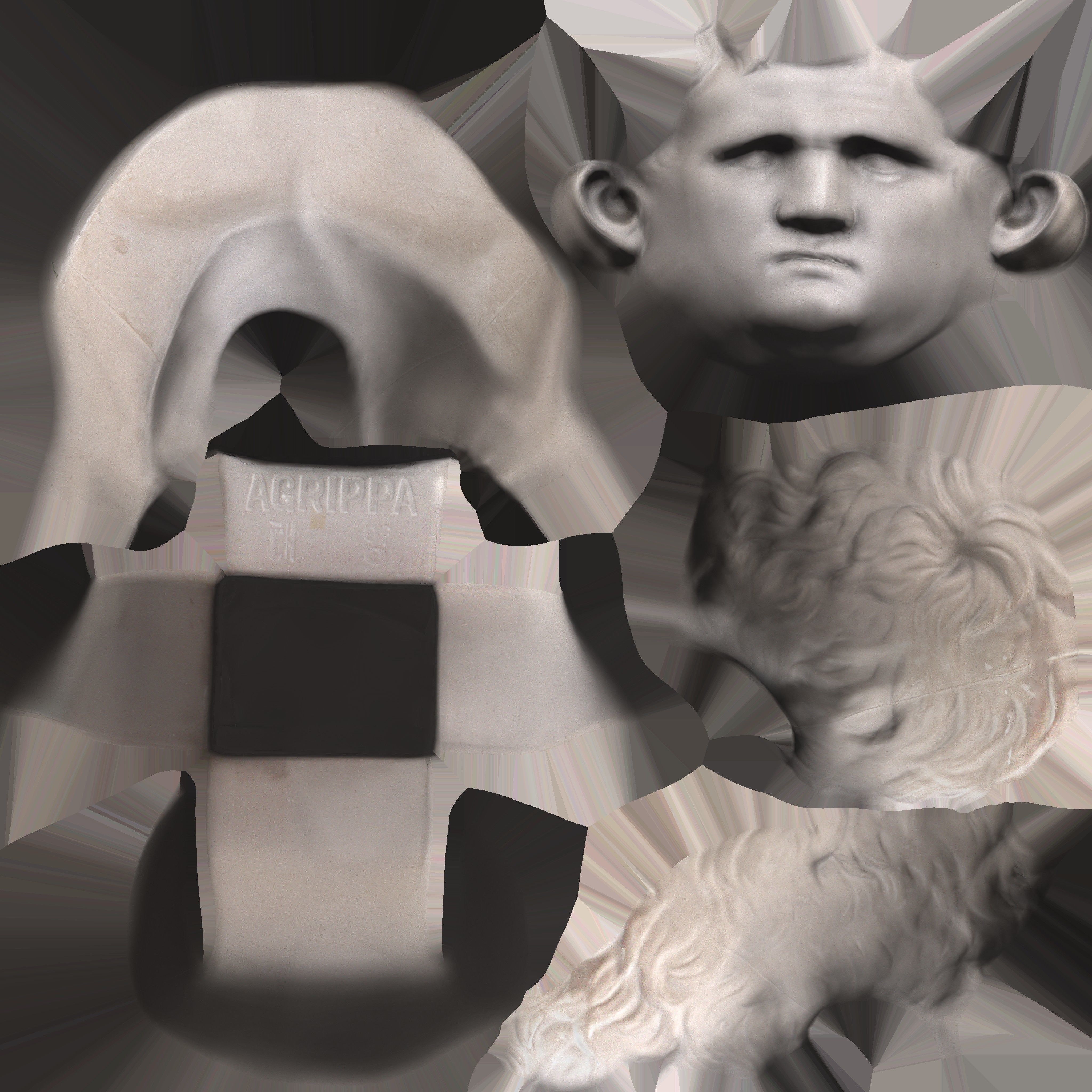 3D model Game Ready Plaster Cast VR / AR / low-poly | CGTrader