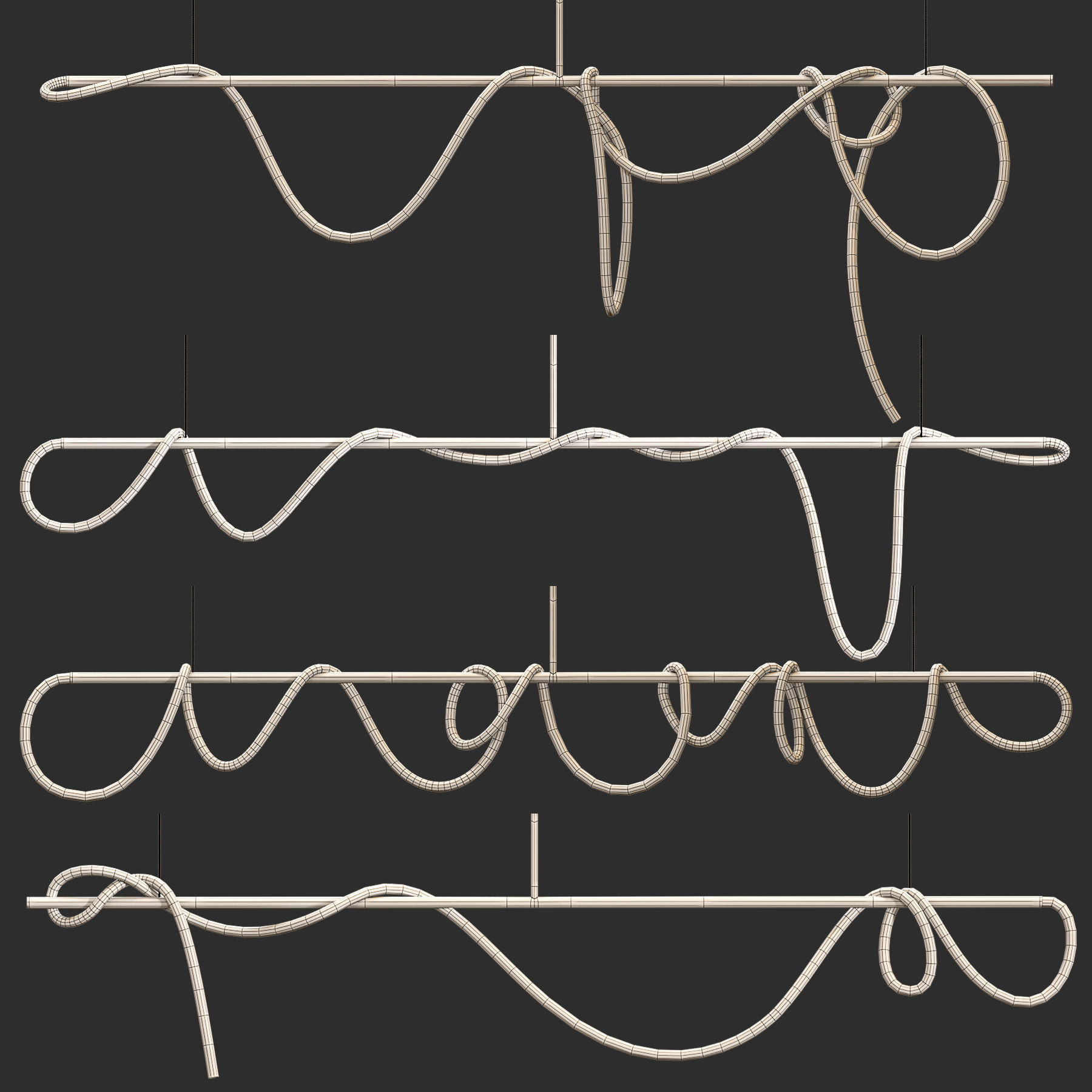 Luke Lamp Tracer Bar 3D model | CGTrader