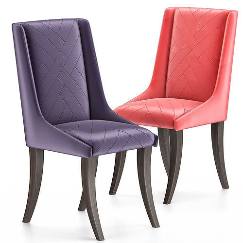 3D model Chevron Chair VR / AR / low-poly | CGTrader