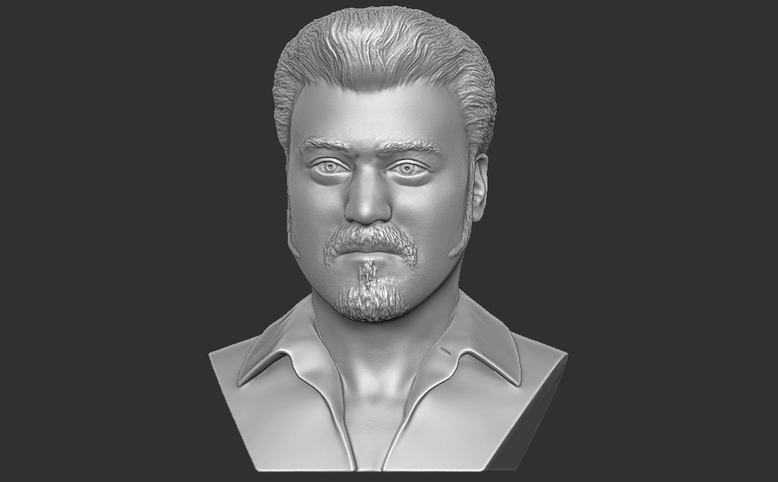 Ricky from Trailer Park Boys bust for 3D printing 3D model 3D printable ...