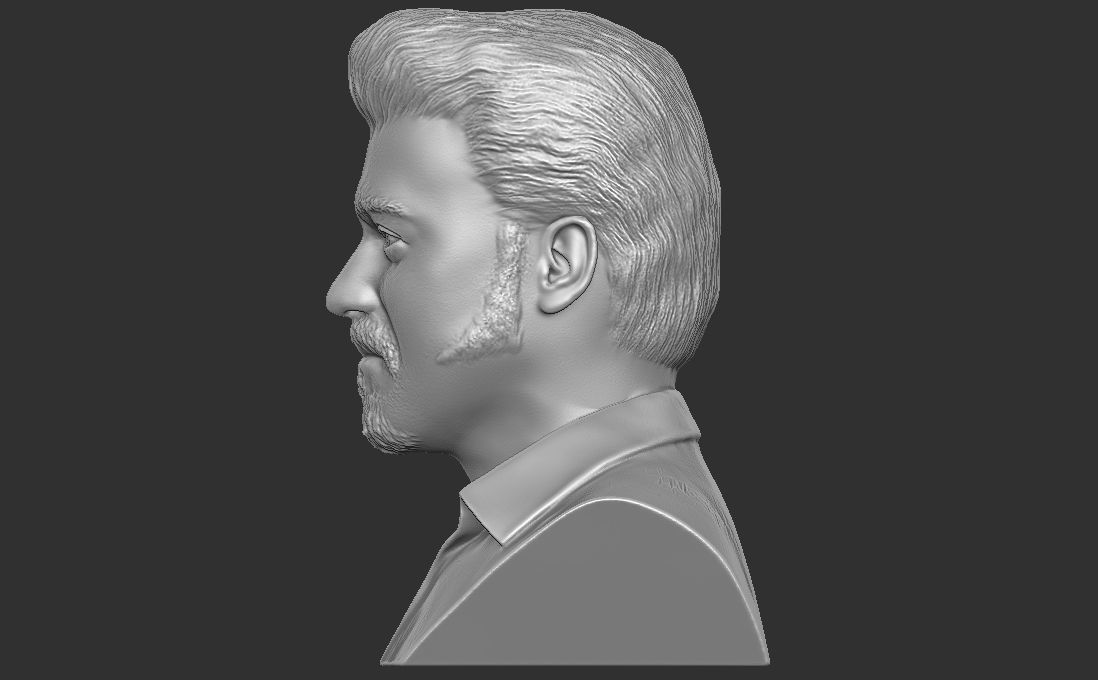 Ricky from Trailer Park Boys bust for 3D printing 3D model 3D printable ...
