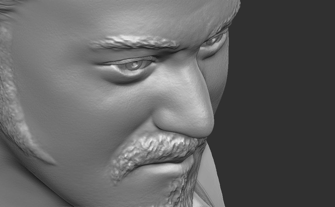 Ricky from Trailer Park Boys bust for 3D printing 3D model 3D printable ...