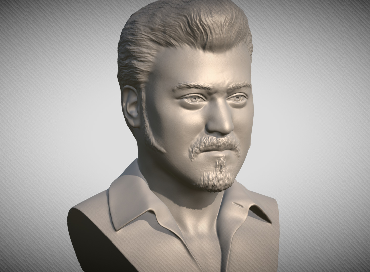 Ricky from Trailer Park Boys bust for 3D printing 3D model 3D printable ...