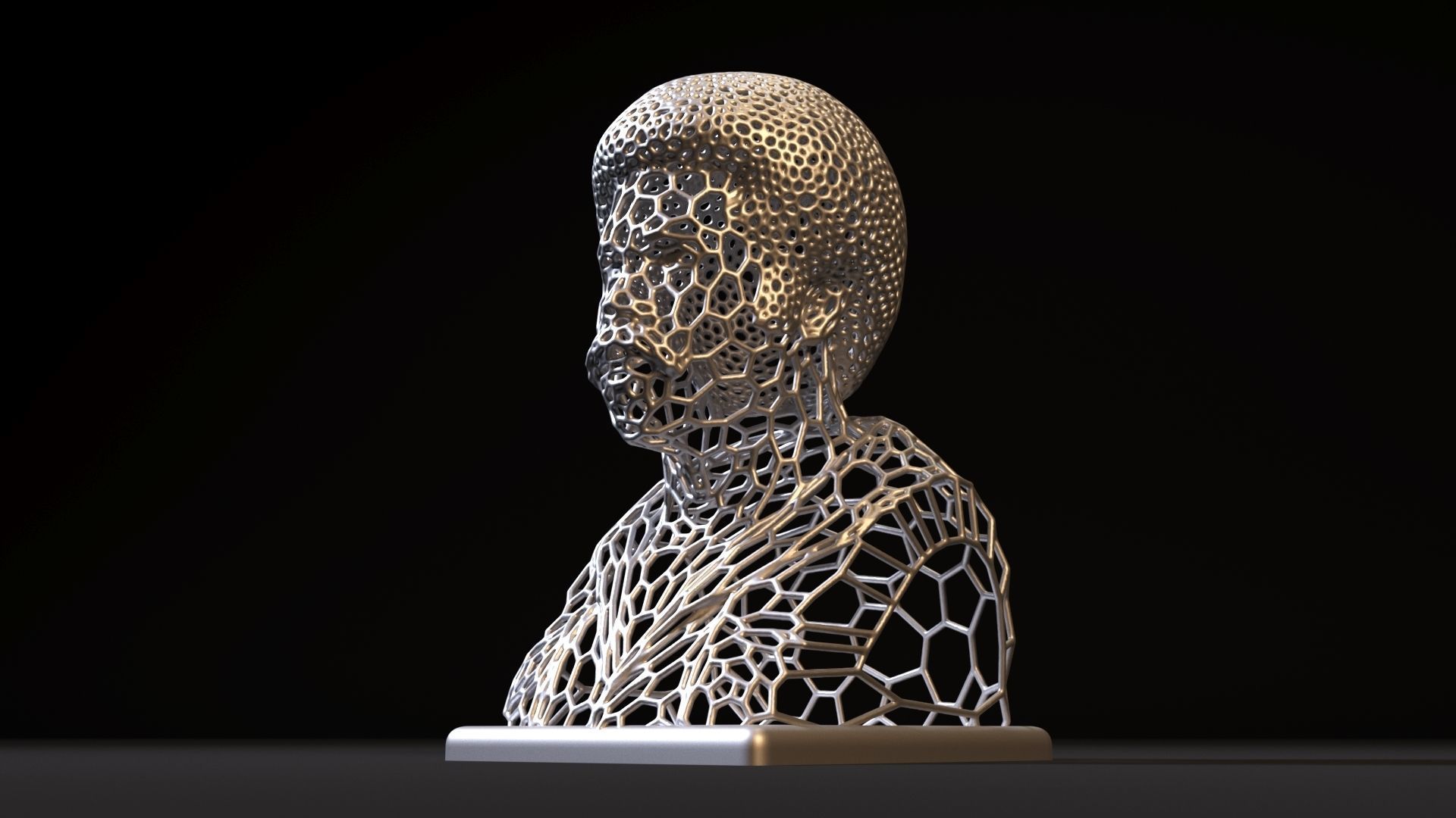 Black Dynamite 3D model 3D printable | CGTrader